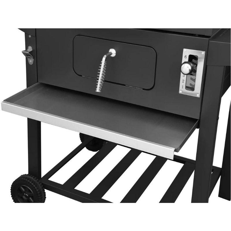 24-Inch Charcoal Grill | Barbecue with Wheels | FREE SHIPPING | TOROS ...