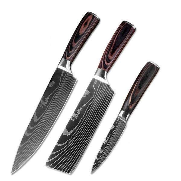 3 Piece Butcher's Knives Set | TOROS - COOKWARE BAKEWARE & GRILL STORE ...