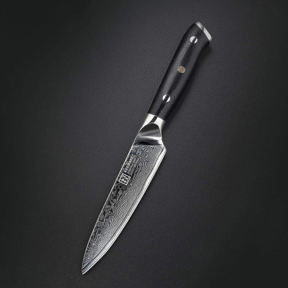 8 Piece Chef's Complete Kitchen Knives Set - 73 Layers Damascus Steel ...