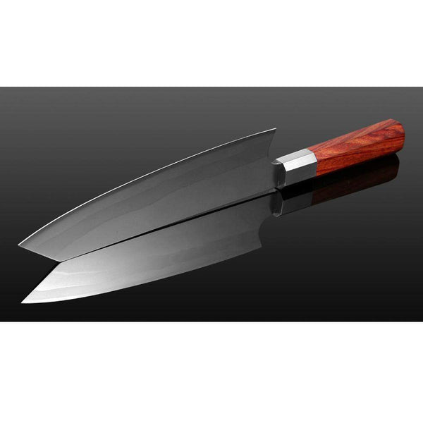 8" Professional Japanese Chef Knife with Wooden Octagonal Handle ...
