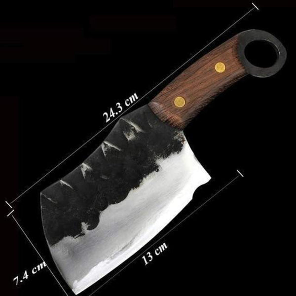 Handmade Heavy Duty Cleaver Butcher Chopping Knife | TOROS - COOKWARE ...