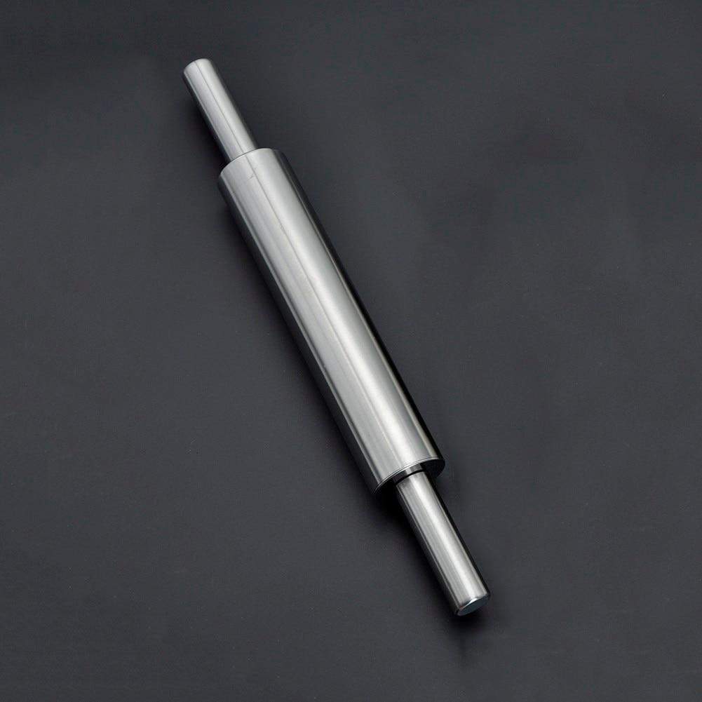 Heavy Duty Solid Non-stick Stainless Steel Rolling Pin (Sizes: S-M-L-XL ...