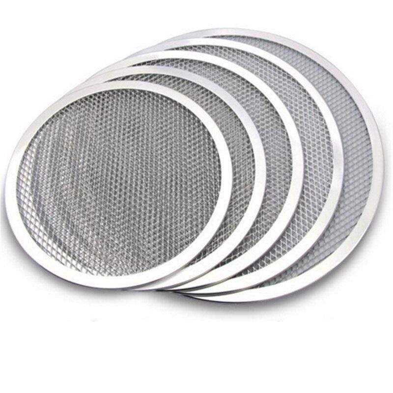 Seamless Aluminum Non stick Pizza Screen Mesh Baking Tray (6 - 22 ...