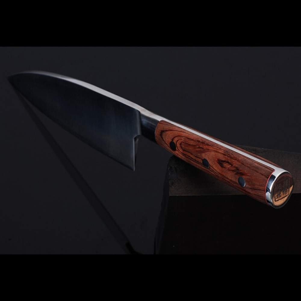 Traditional Japanese 1.4116 Stainless Steel Fish Head Bunka Deba Knife ...